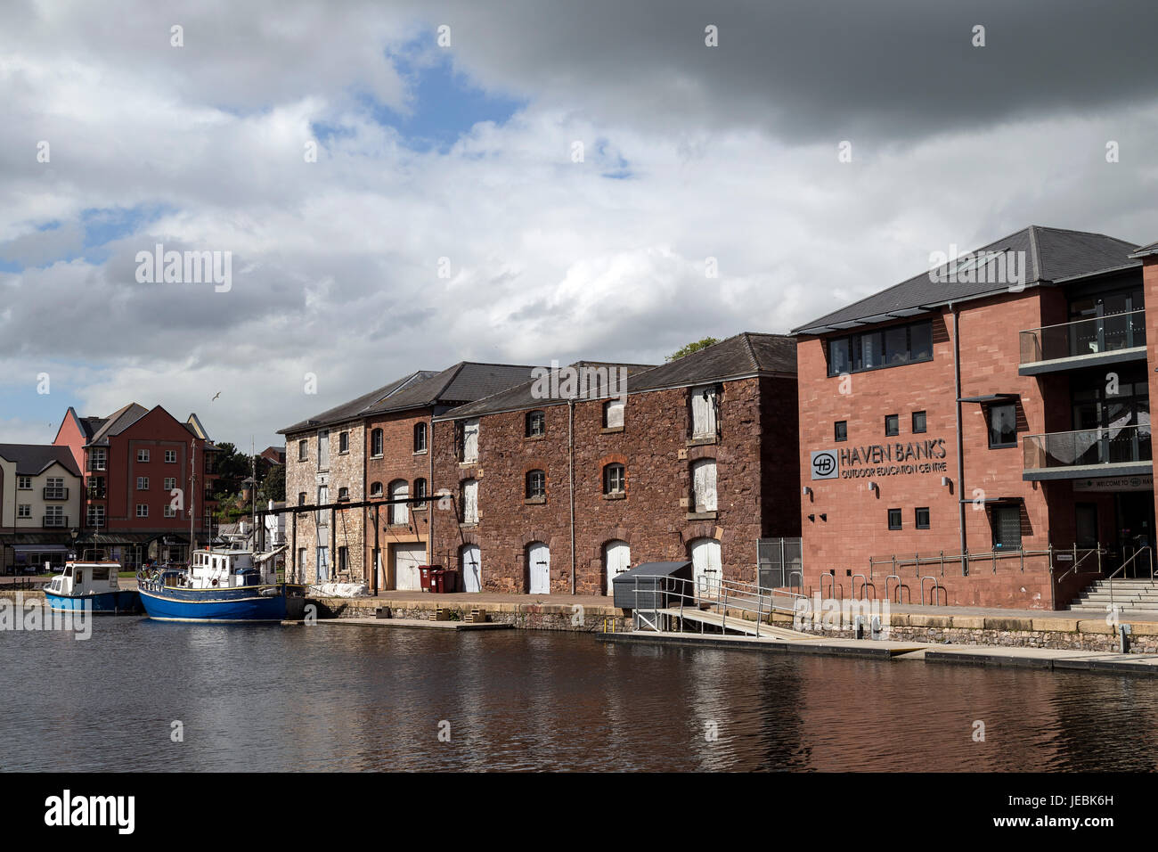 Exeter canal basin and & quay are an historic gateway to the City ...