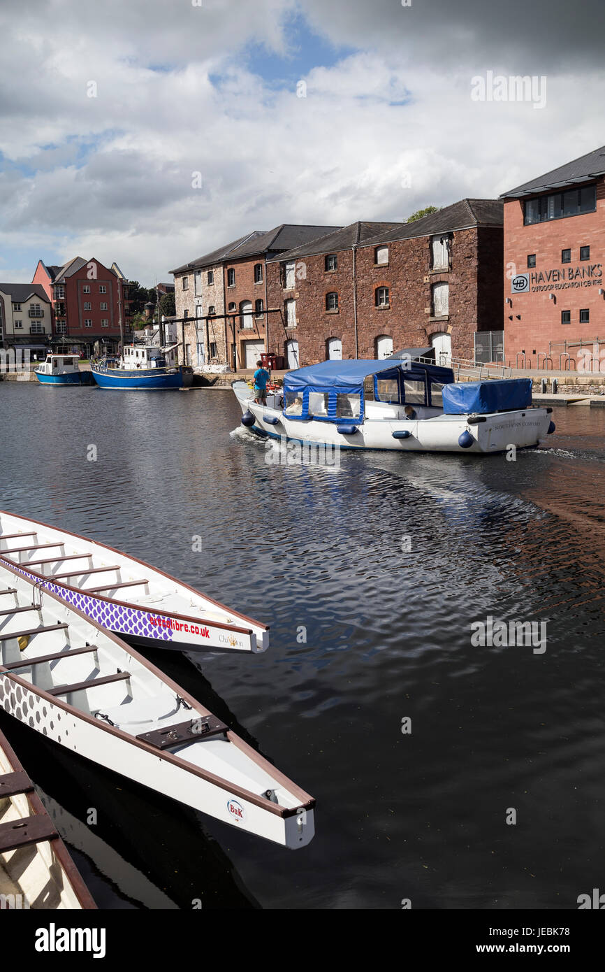 Exeter canal basin and & quay are an historic gateway to the City ...