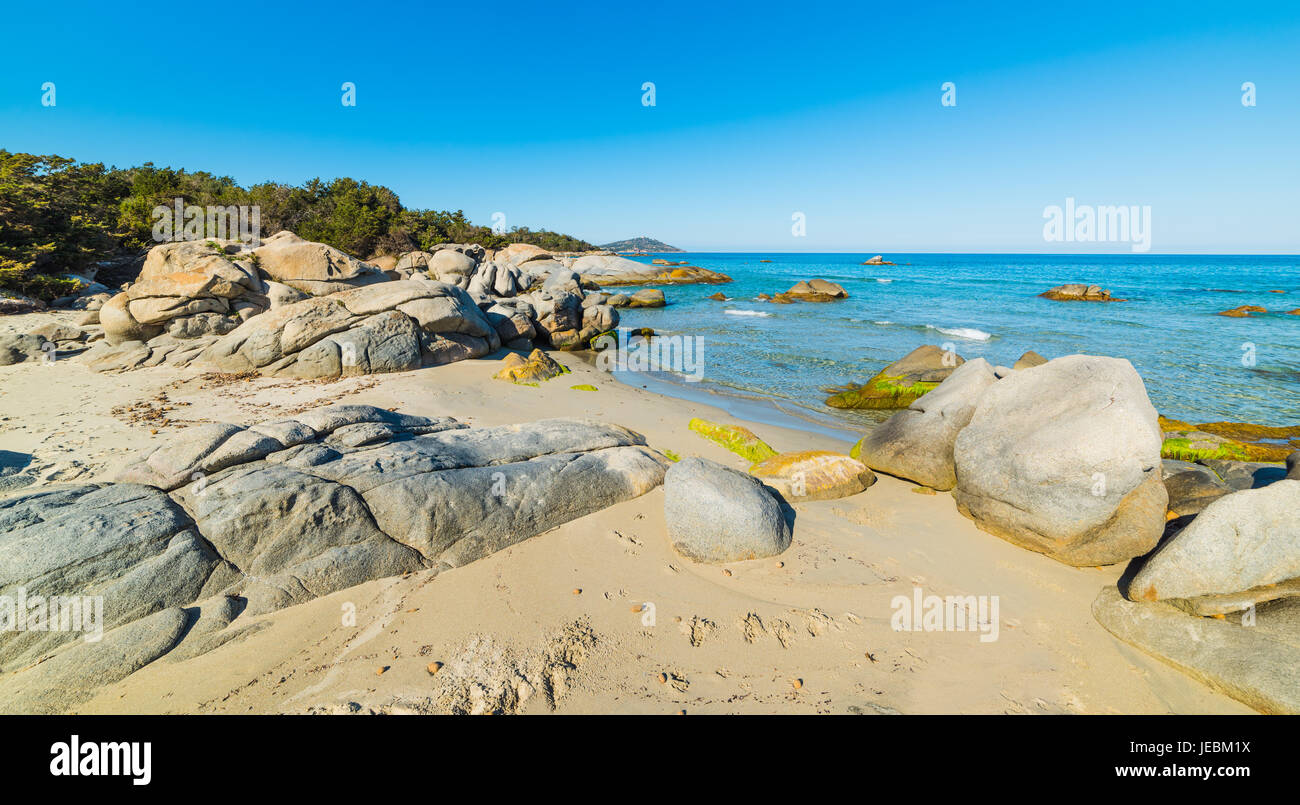 grey rocks in Musculedda beach,Sardinia Stock Photo - Alamy
