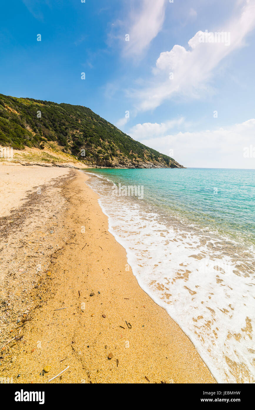 Solanas beach hi-res stock photography and images - Alamy