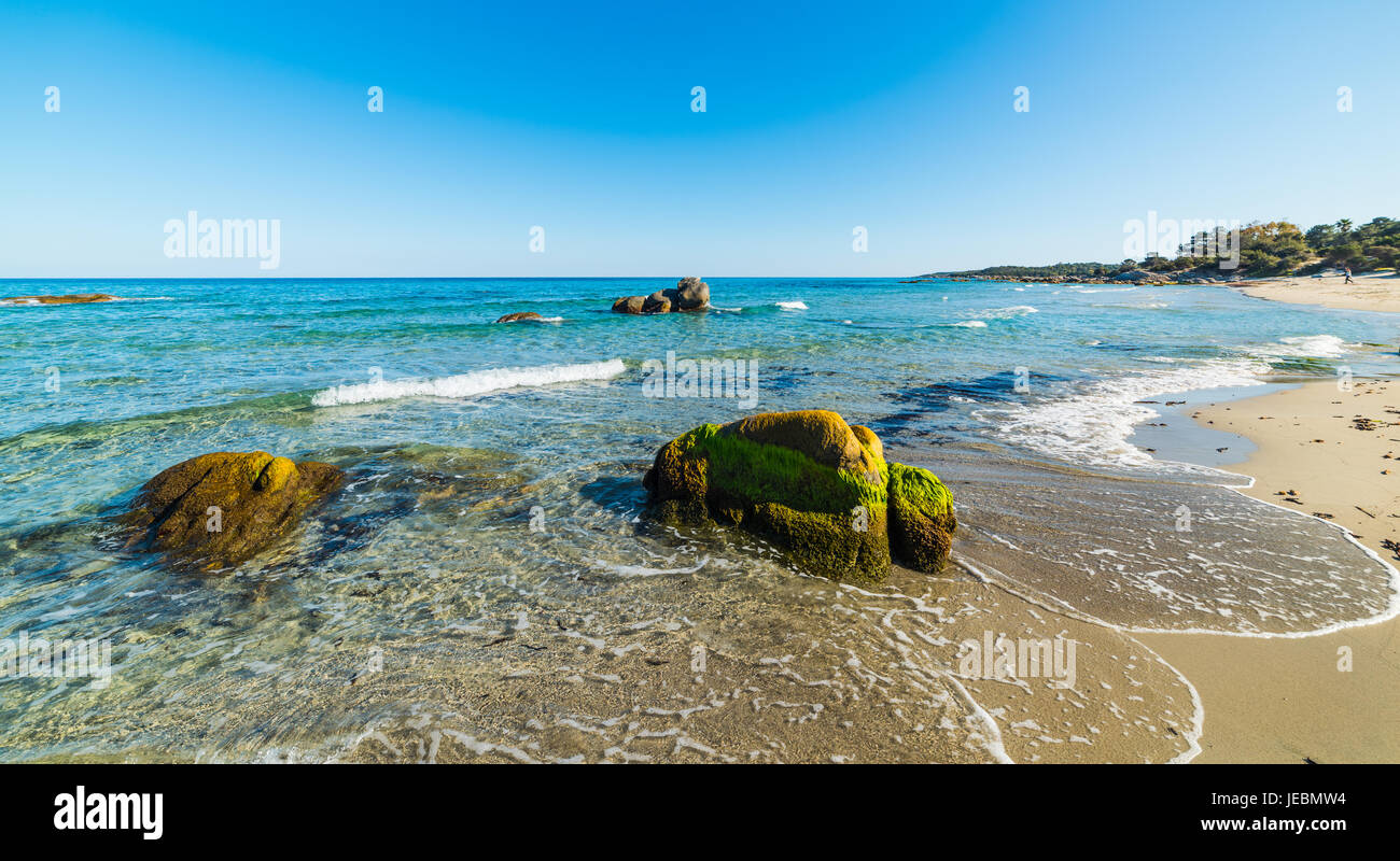 grey rocks in Musculedda beach,Sardinia Stock Photo - Alamy