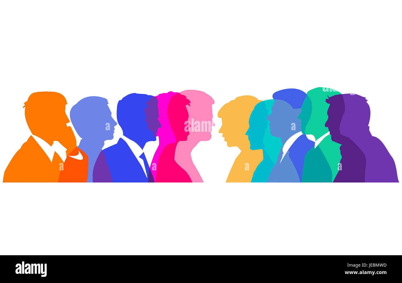 Profile faces hi-res stock photography and images - Alamy