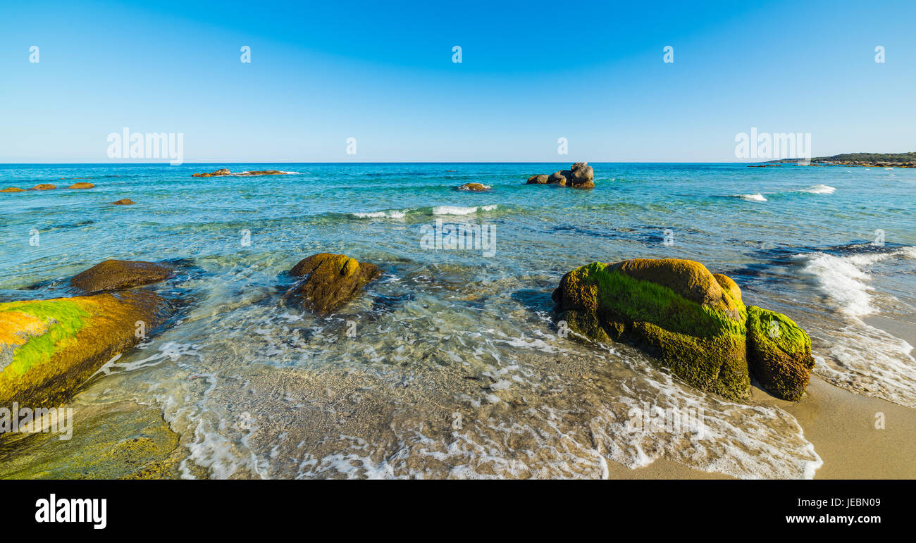 grey rocks in Musculedda beach,Sardinia Stock Photo - Alamy