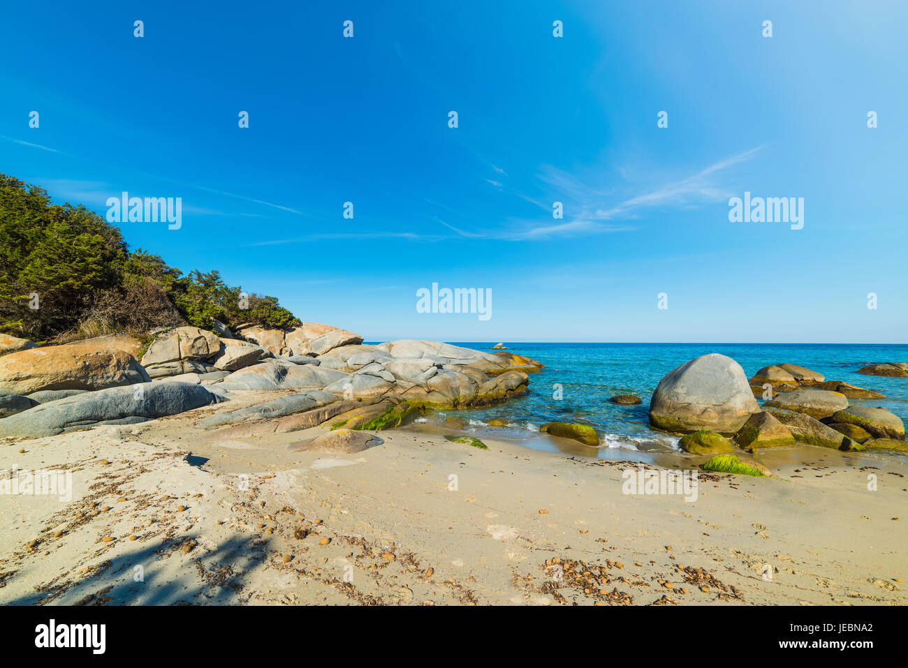 grey rocks in Musculedda beach,Sardinia Stock Photo - Alamy