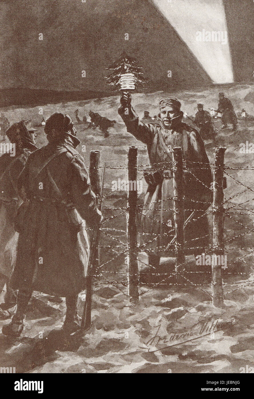 Christmas truce 1914 hi-res stock photography and images - Alamy