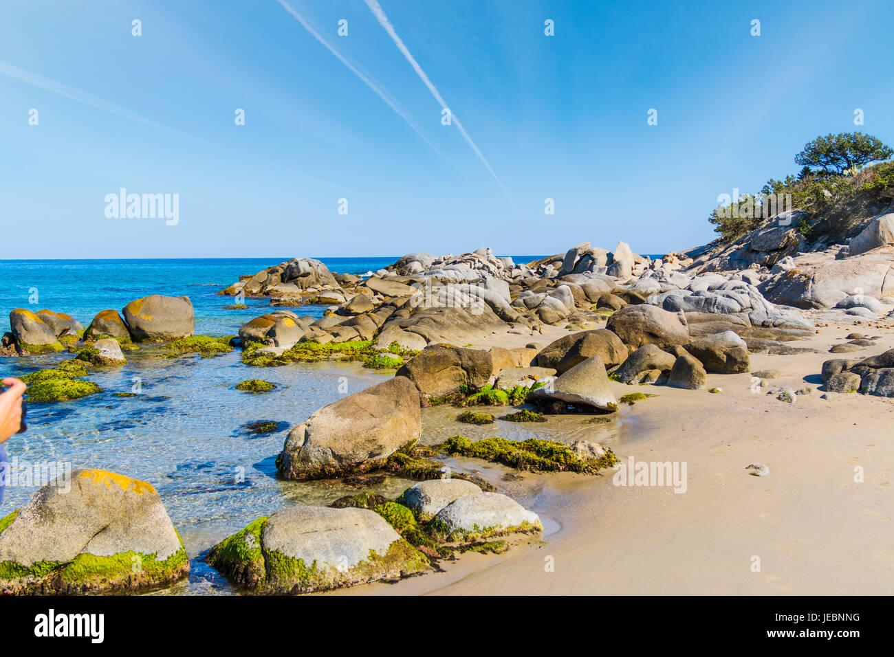 Orrì beach in Tortolì, Sardinia Stock Photo - Alamy