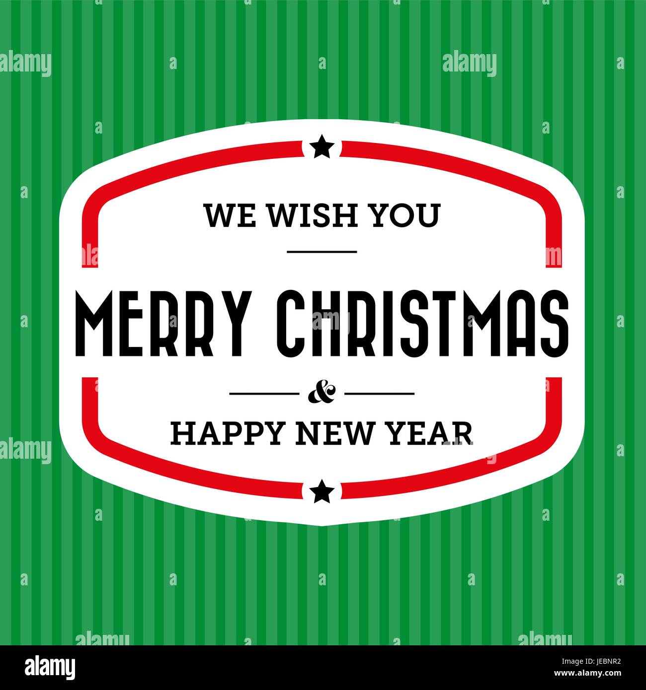 Happy merry christmas red Stock Vector Images - Alamy