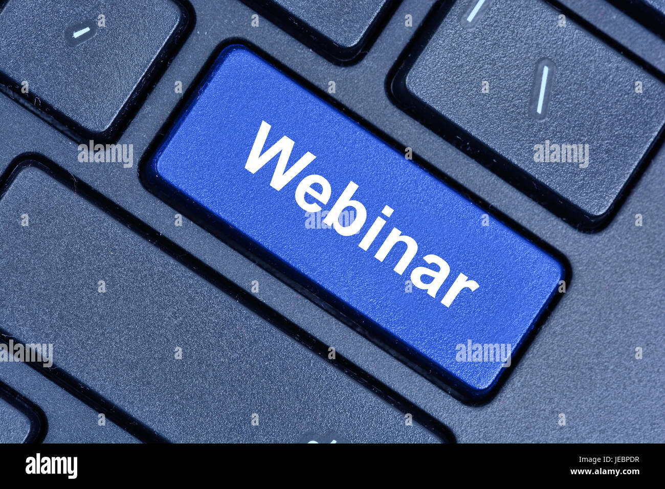 Webinar Key On The Keyboard High Resolution Stock Photography and ...
