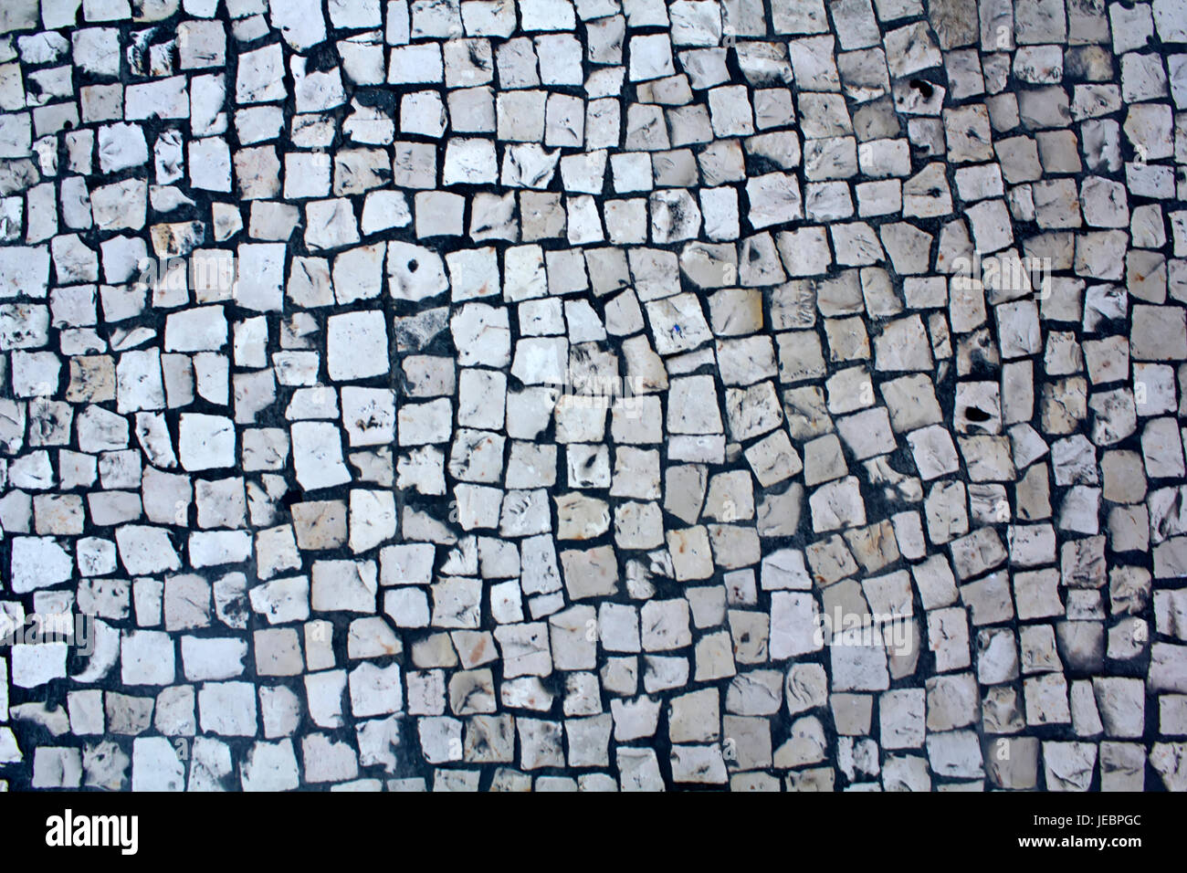 Portuguese sidewalk texture Stock Photo - Alamy