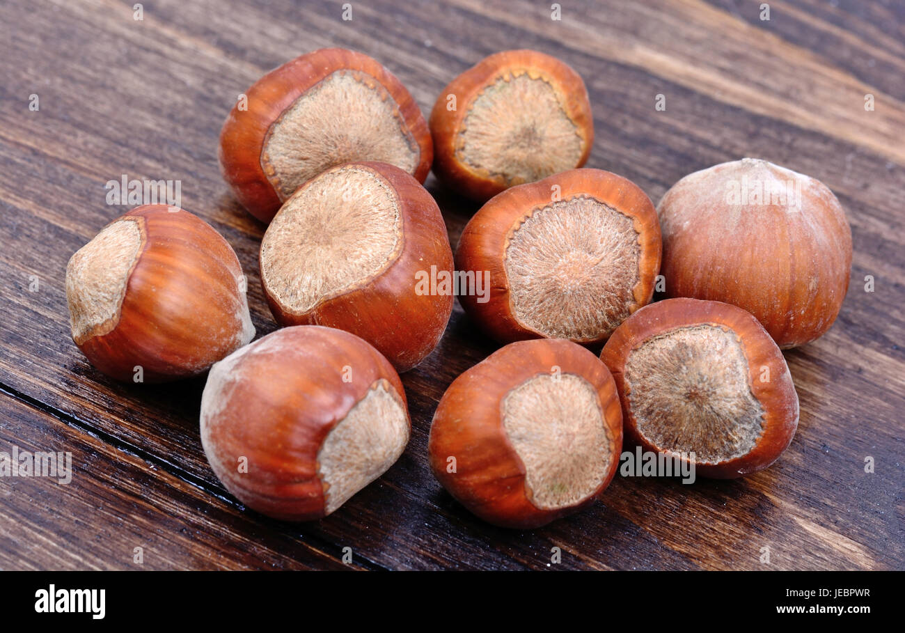 Group of hazelnuts hi-res stock photography and images - Alamy