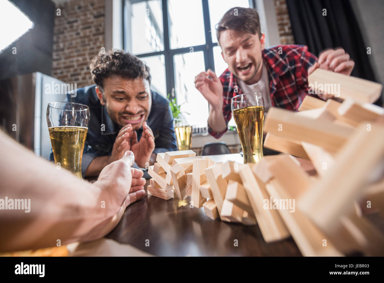 Jenga blocks hi-res stock photography and images - Alamy