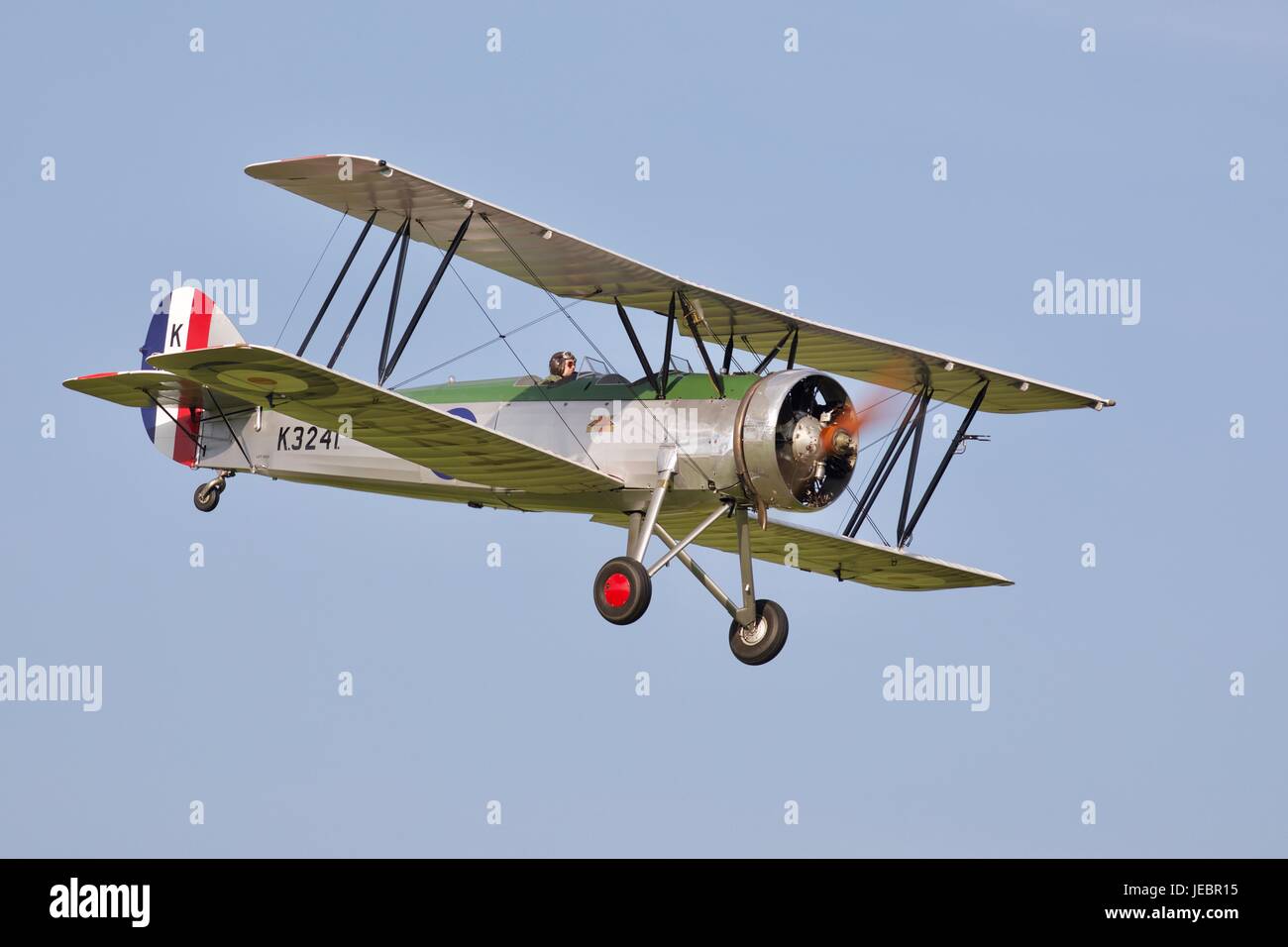 Old type of biplane hi-res stock photography and images - Alamy