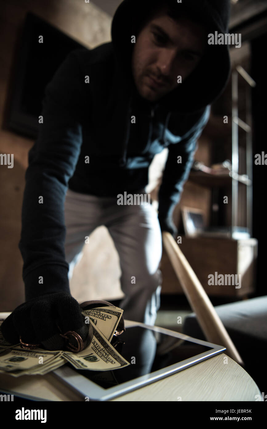 Crime scene burglar hi-res stock photography and images - Alamy