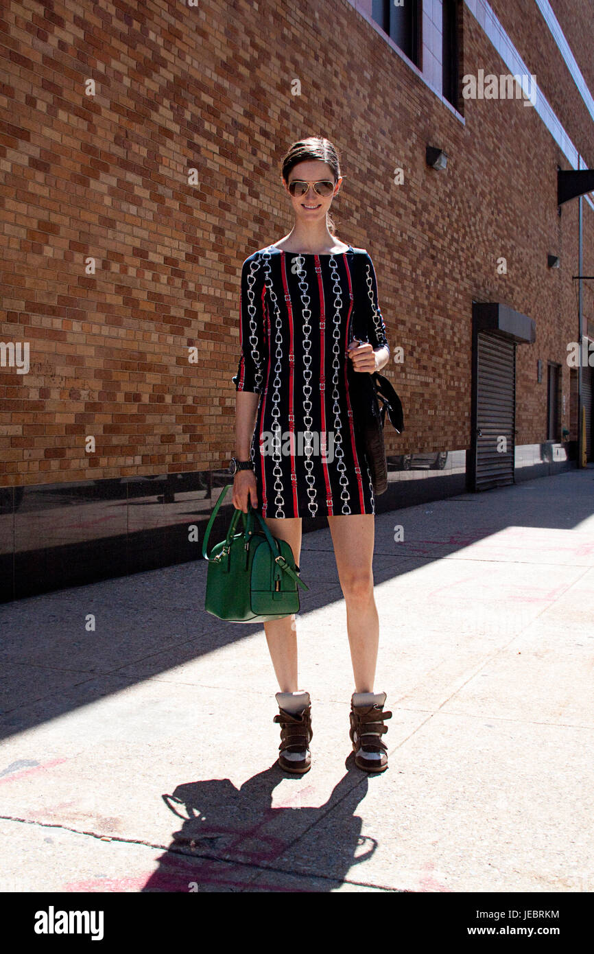 Fashion model Mackenzie Drazan Stock Photo - Alamy