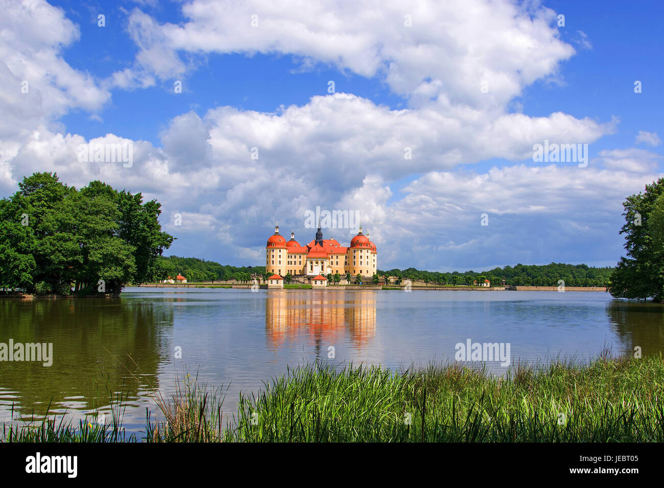 Castle Castle Moritz, Baroque castle, Castle Moritz, Saxon,, Schloss ...
