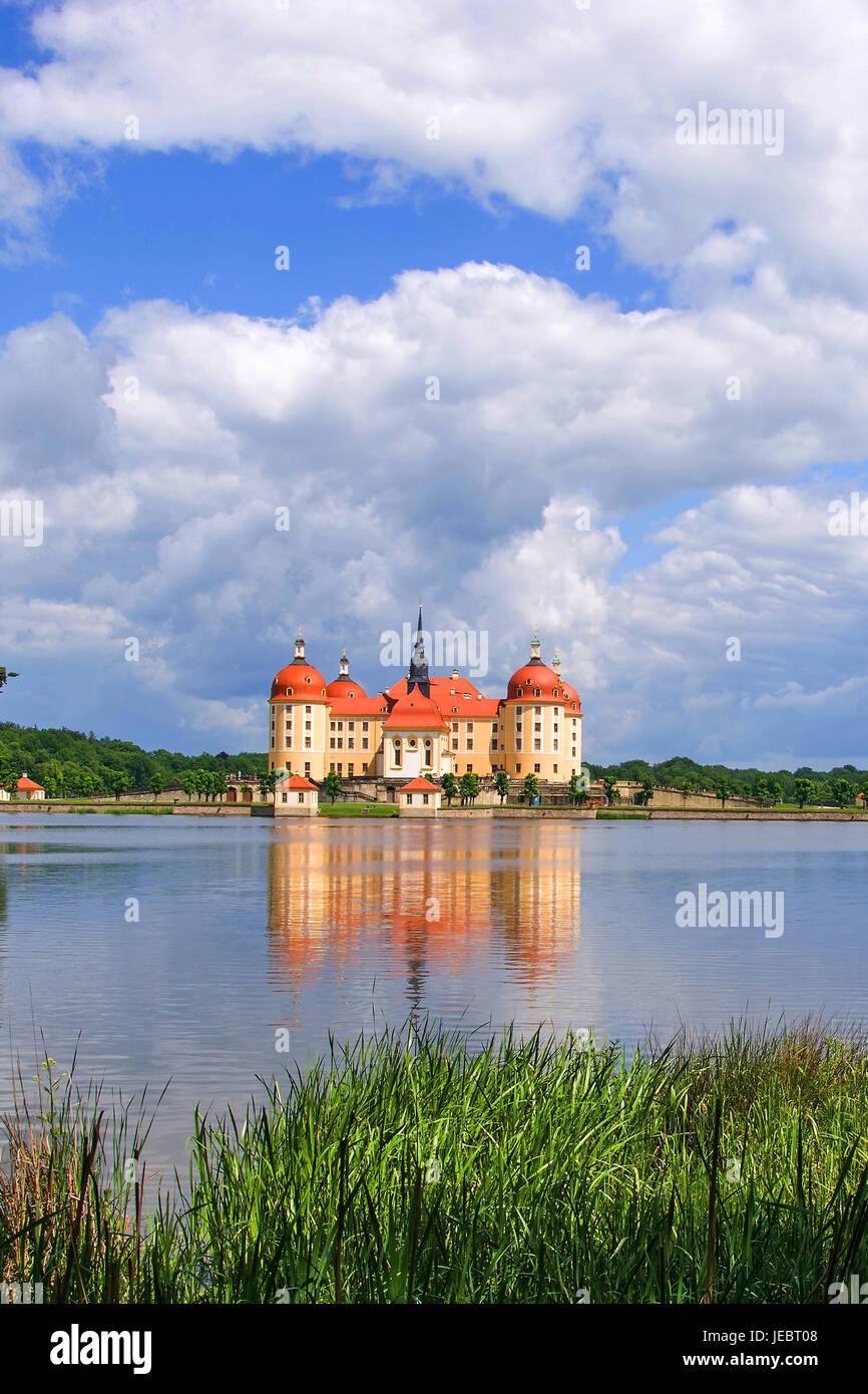 Castle Castle Moritz, Baroque castle, Castle Moritz, Saxon,, Schloss ...