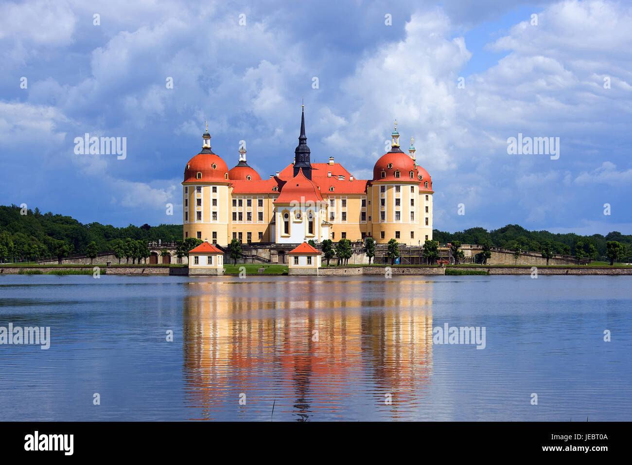 Castle Castle Moritz, Baroque castle, Castle Moritz, Saxon,, Schloss ...