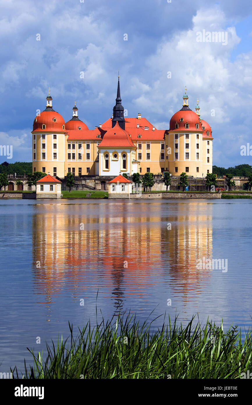 Castle Castle Moritz, Baroque castle, Castle Moritz, Saxon,, Schloss ...