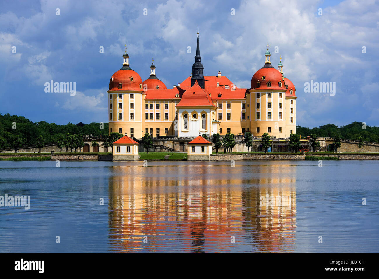 Castle Castle Moritz, Baroque castle, Castle Moritz, Saxon,, Schloss ...
