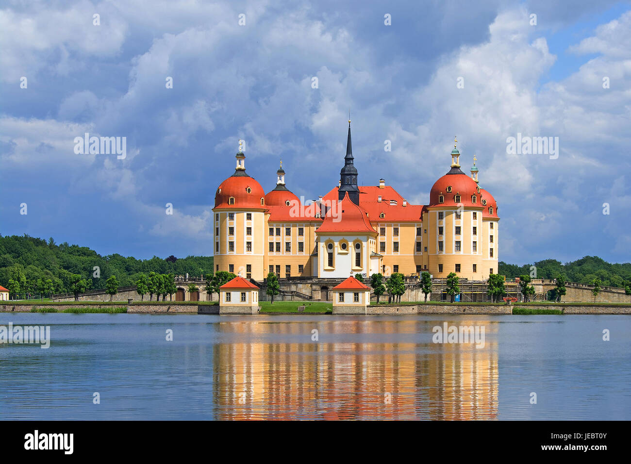 Castle Castle Moritz, Baroque castle, Castle Moritz, Saxon,, Schloss ...