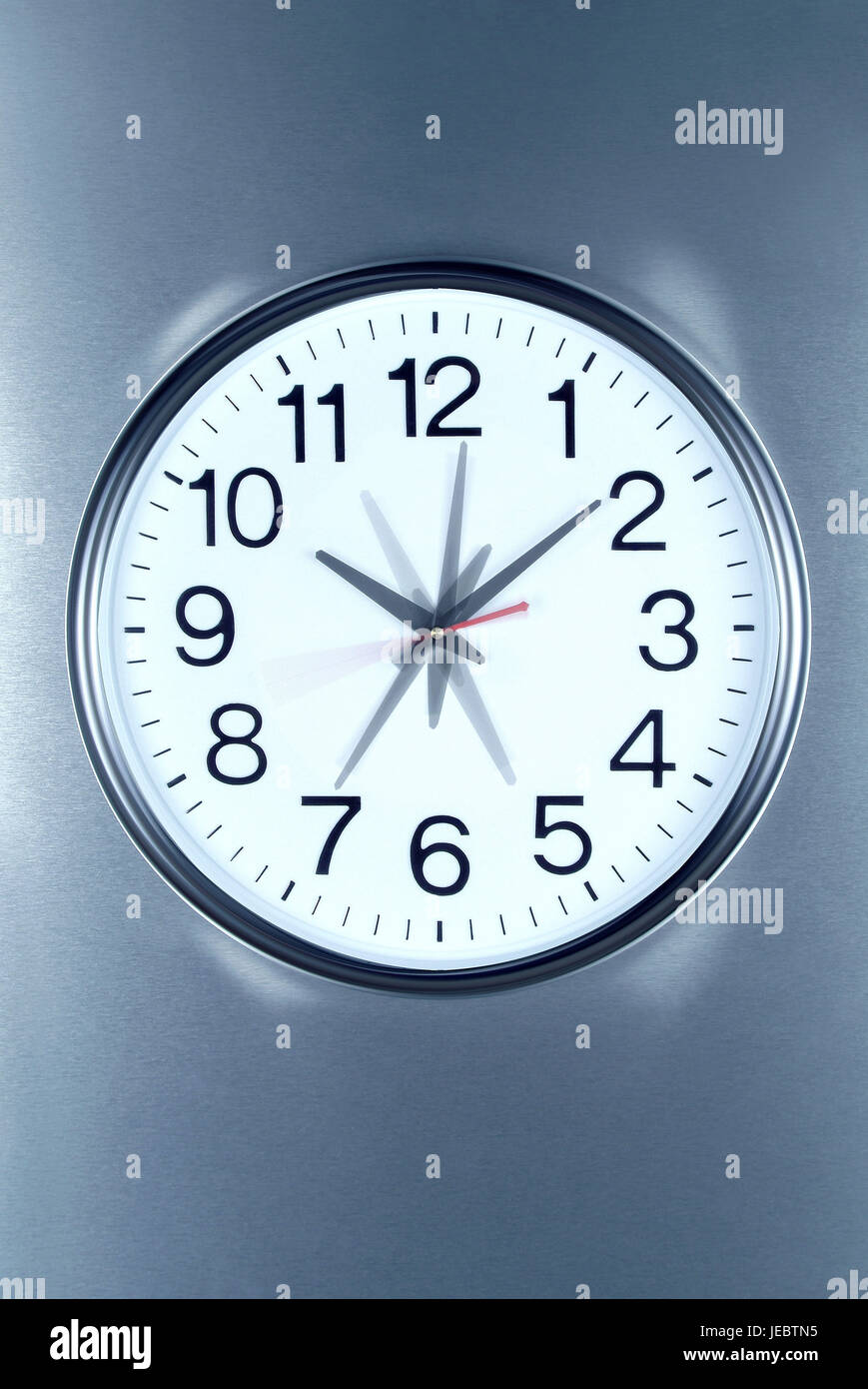Clock, pointer, moves Stock Photo - Alamy
