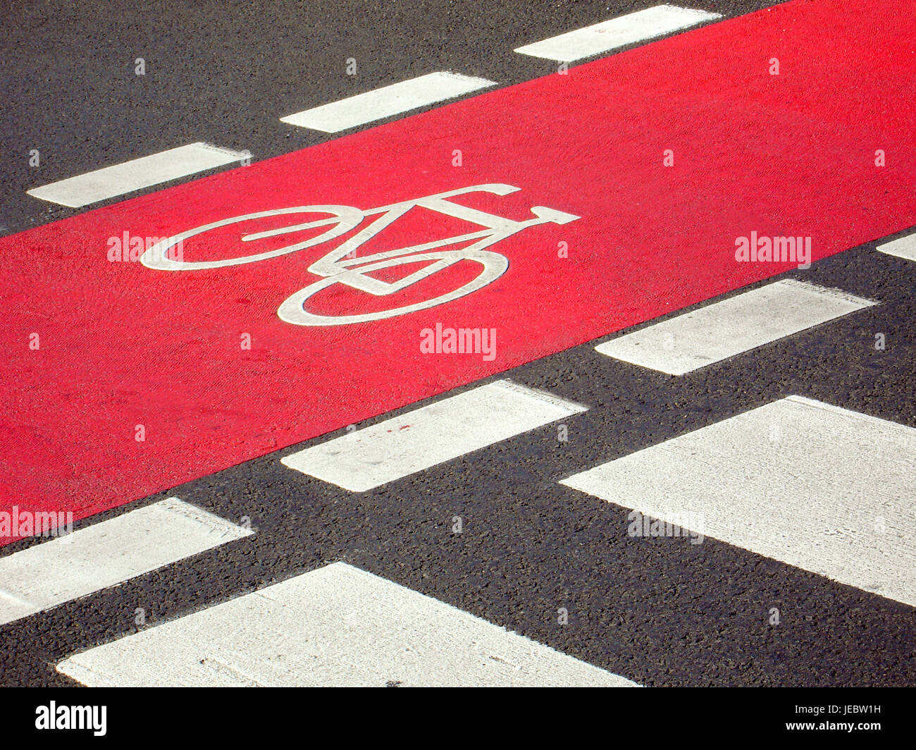 Street, character, cycle track Stock Photo - Alamy