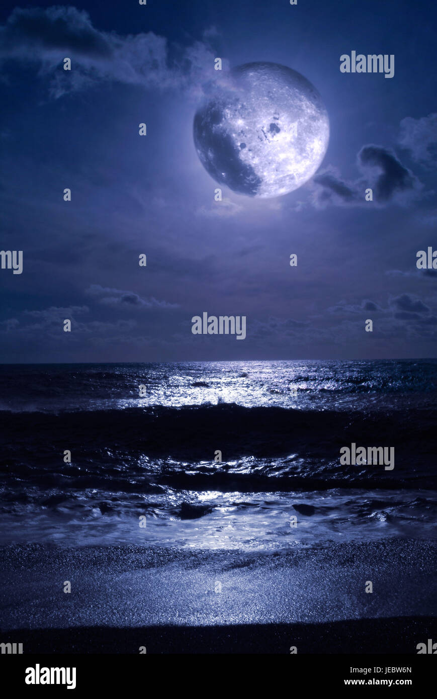 Only moon light hi-res stock photography and images - Alamy