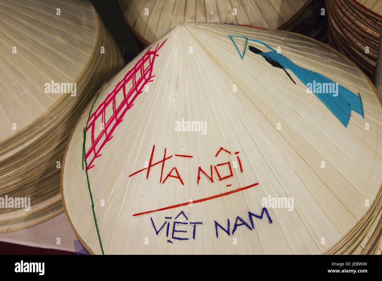 Hanoi conical hats hi-res stock photography and images - Alamy