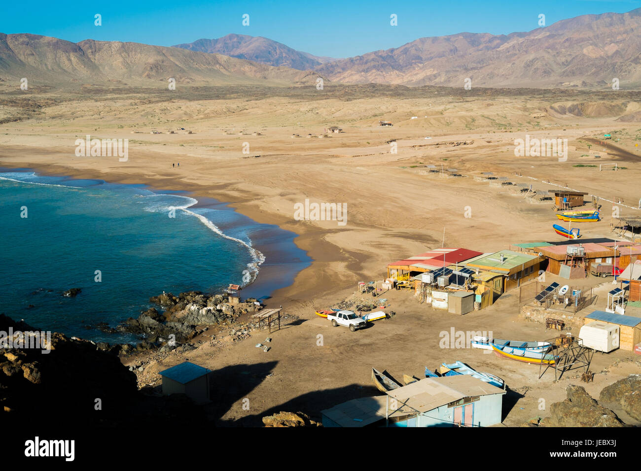 Beach in Parque Nacional Pan de Azucar, Chile Stock Photo - Alamy
