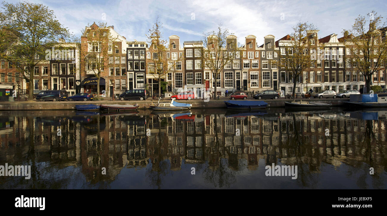 Holland, the Netherlands, Amsterdam, boots on a channel Stock Photo - Alamy