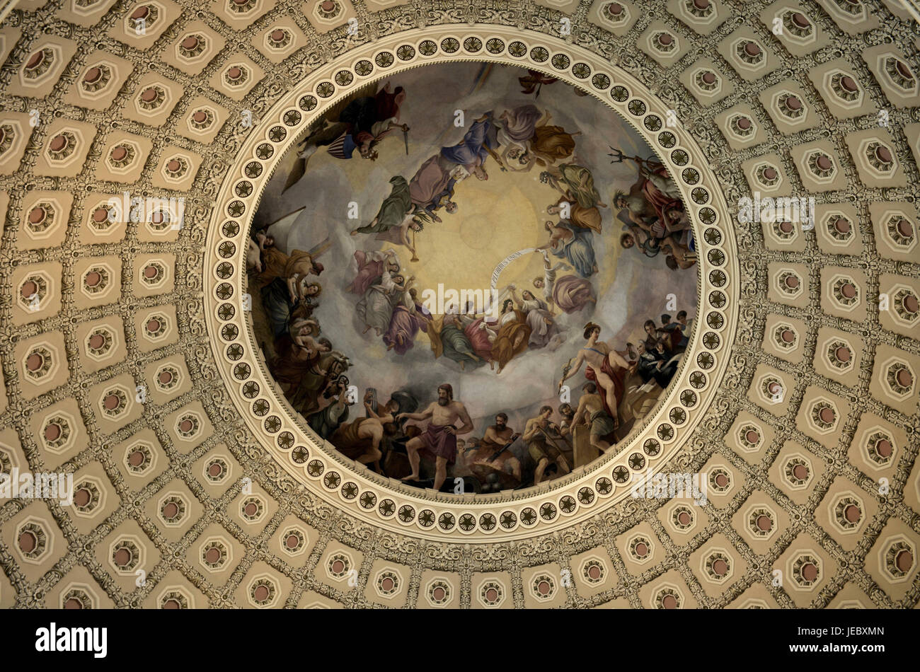 Cap fresco in the rotunda hi-res stock photography and images - Alamy