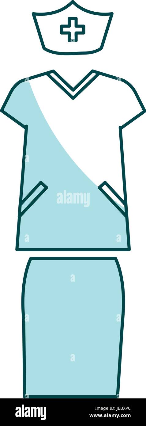 Nursing costume Stock Vector Images - Alamy