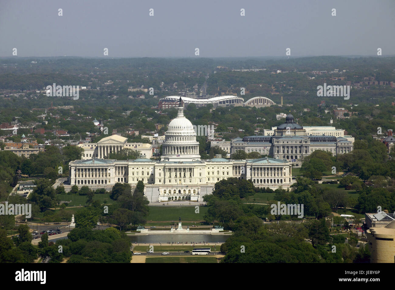 The USA, America, Washington D.C., view at Capitol Stock Photo - Alamy