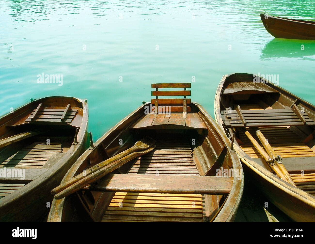 Lake, oar boots Stock Photo - Alamy