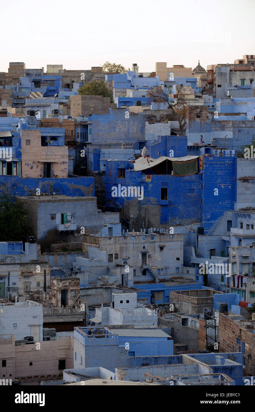 Blue town jodhpur rajasthan hi-res stock photography and images - Alamy