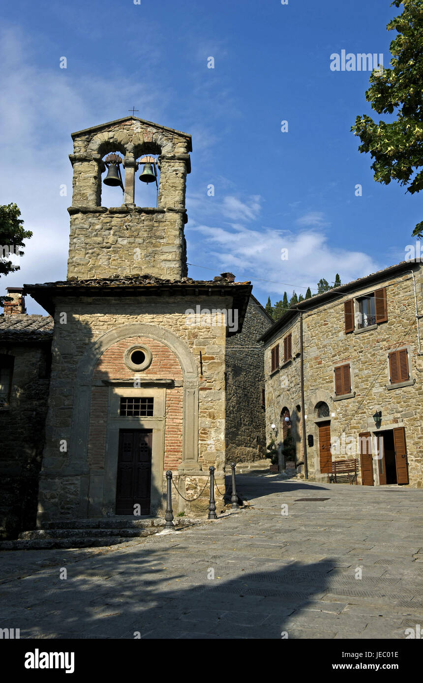 Italy, Tuscany, Cortona, band and brick buildings Stock Photo - Alamy