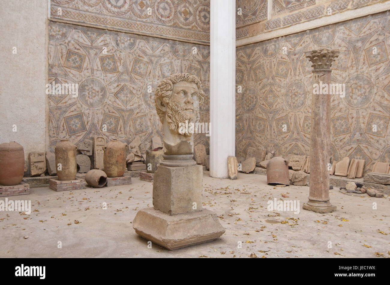 The Roman ruins of Djémila, UNESCO-world cultural heritage, Algeria ...