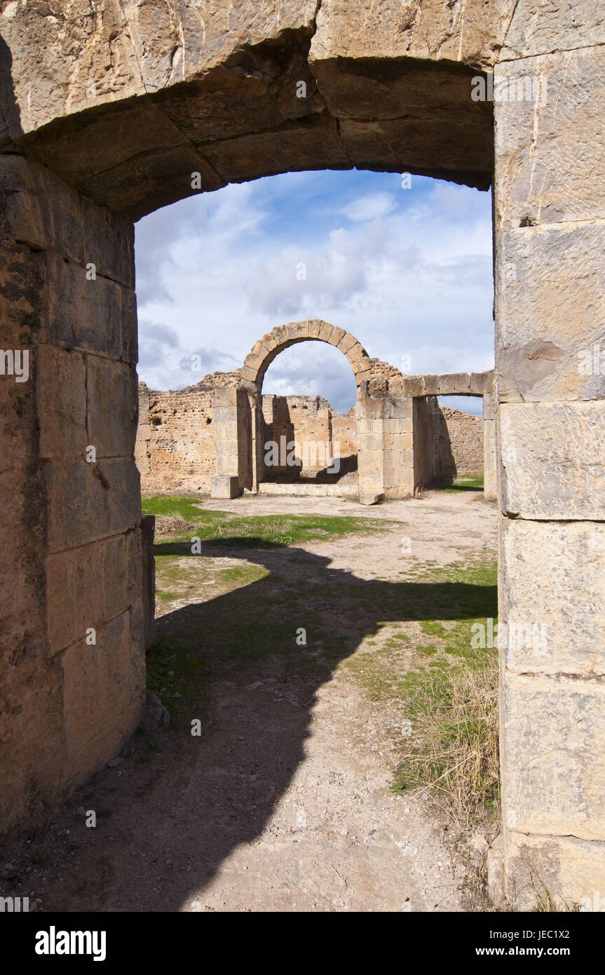 The Roman ruins of Djémila, UNESCO-world cultural heritage, Algeria ...