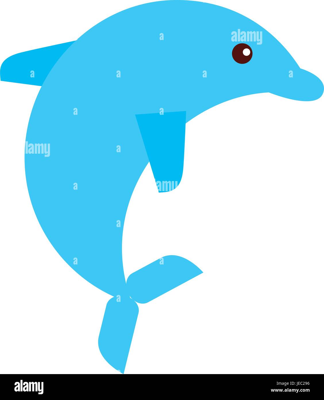 Dolphin underwater bottlenose Stock Vector Images - Alamy