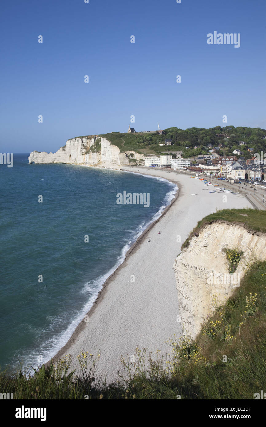 Normandy beach resort hi-res stock photography and images - Alamy
