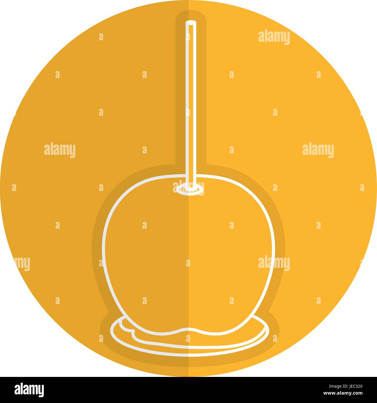 candy apple isolated icon vector illustration design Stock Vector Image ...