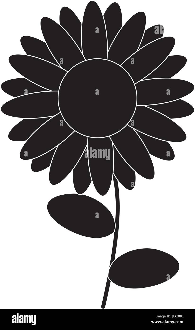 cute sunflower isolated icon Stock Vector Image & Art - Alamy