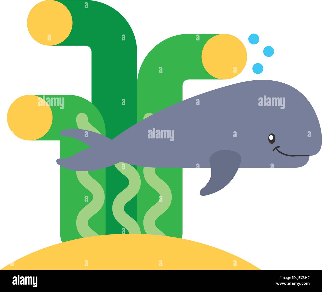 cute whale isolated icon Stock Vector Image & Art - Alamy