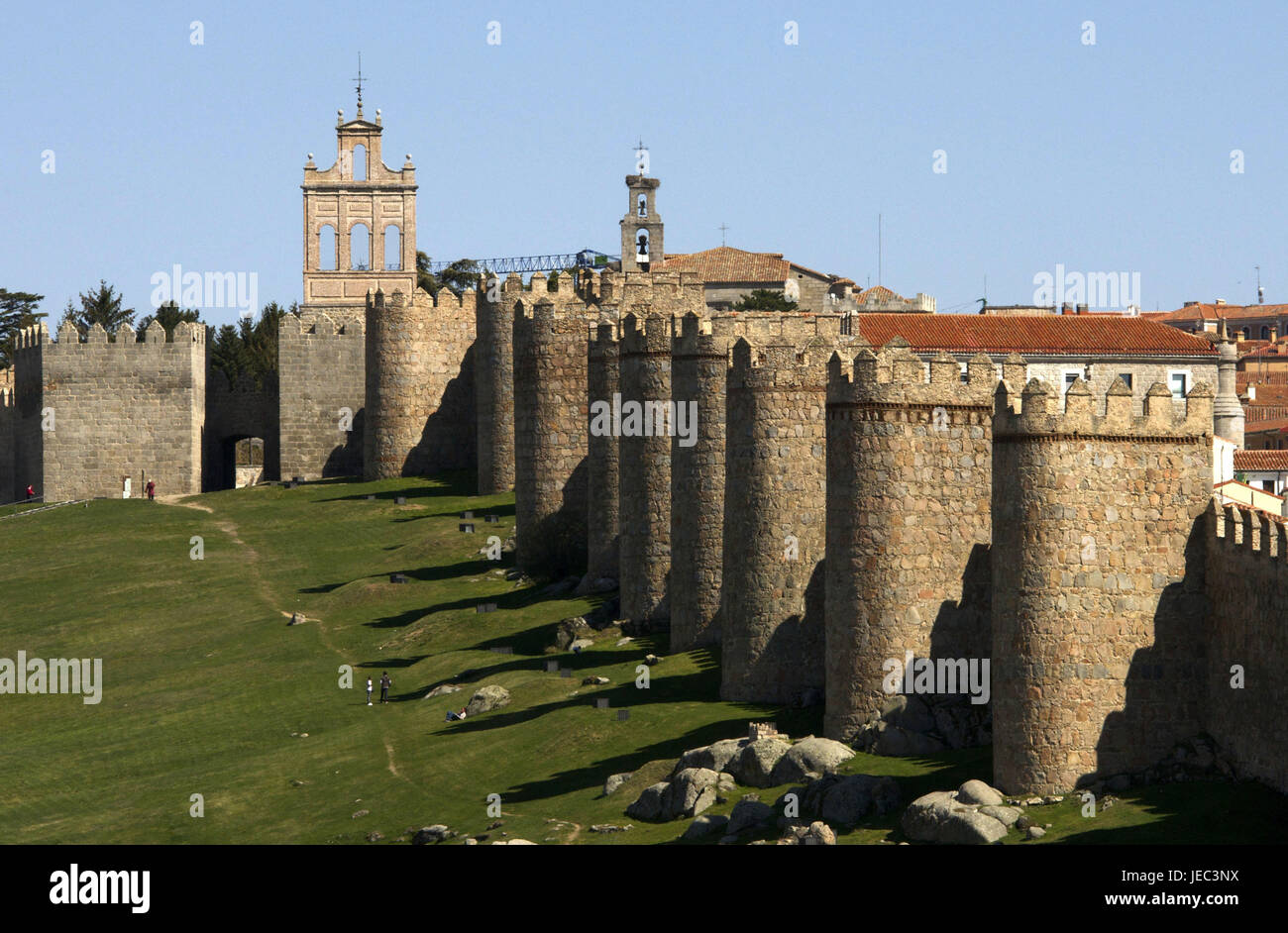 Towns city wall hi-res stock photography and images - Alamy