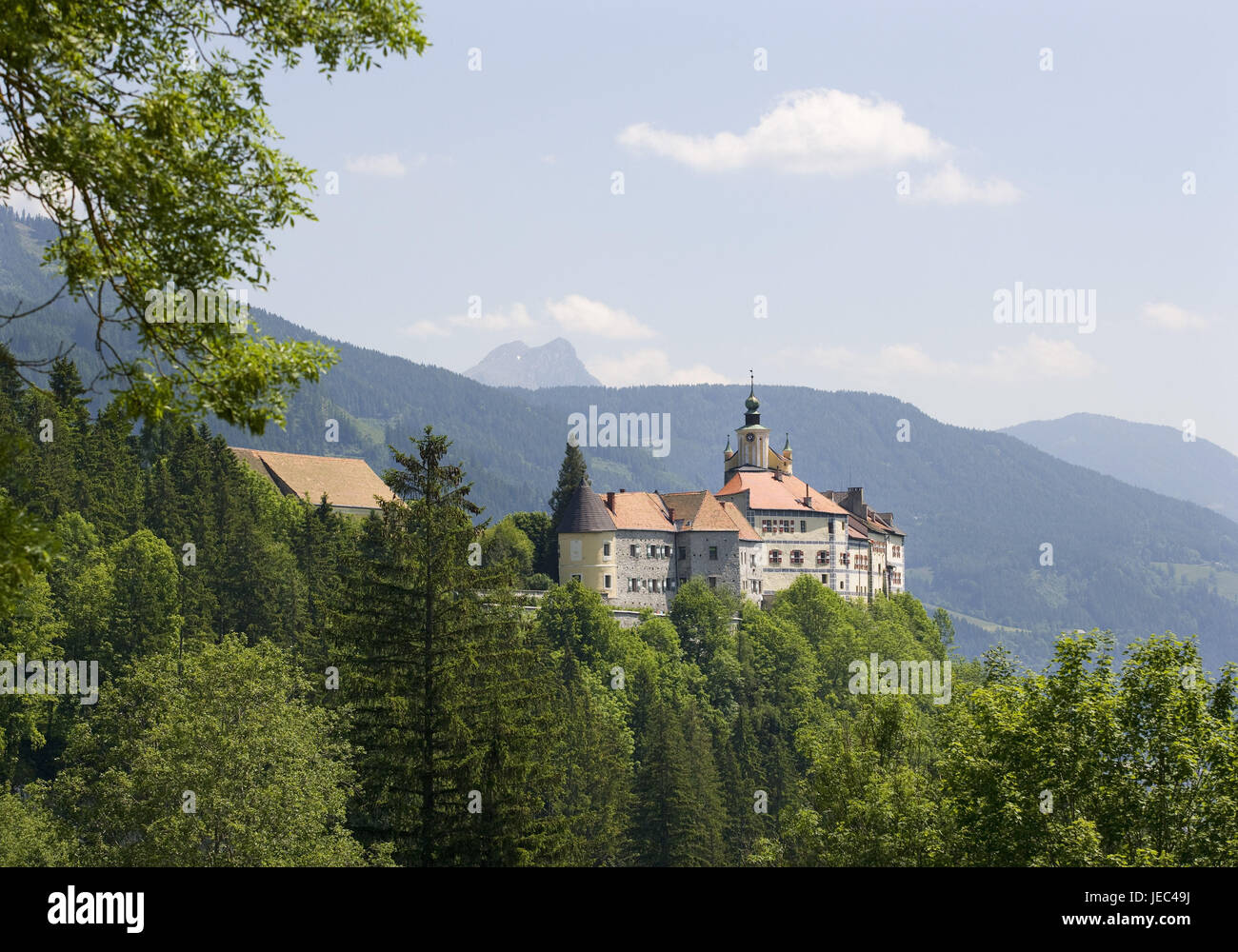 Austria, Styria, castle Strechau Stock Photo - Alamy