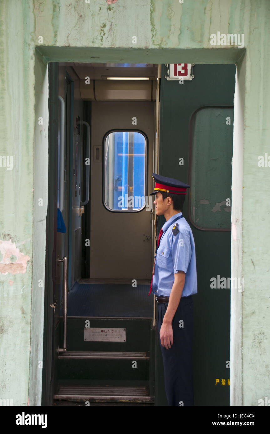 Train conductors hi-res stock photography and images - Alamy
