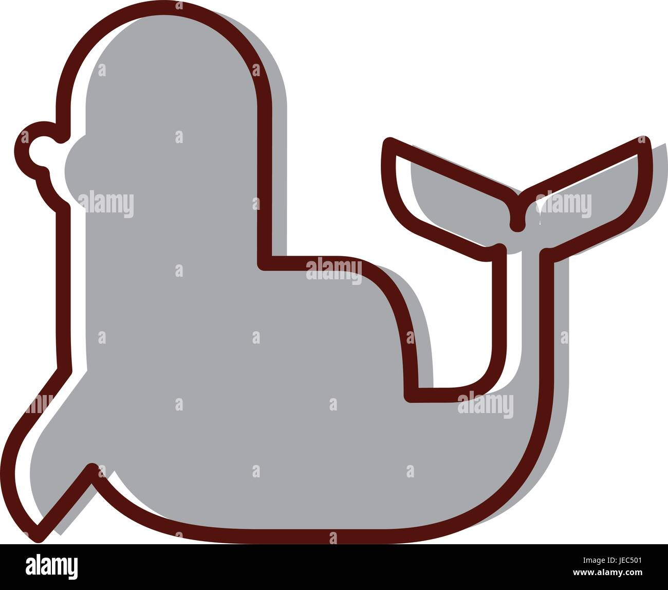 cute seal isolated icon Stock Vector Image & Art - Alamy