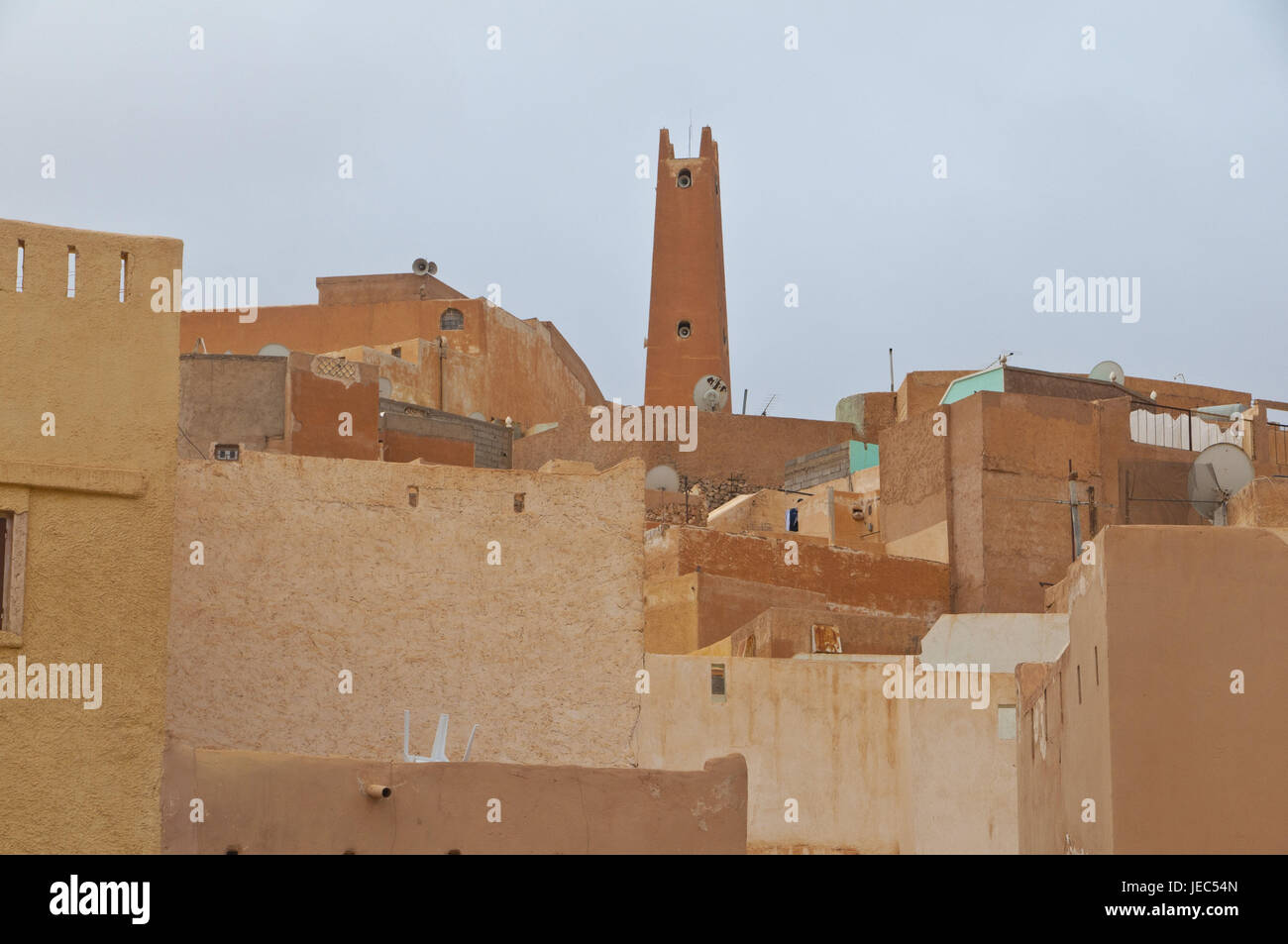 The village el Atteuf in the UNESCO world cultural heritage M'Zab ...
