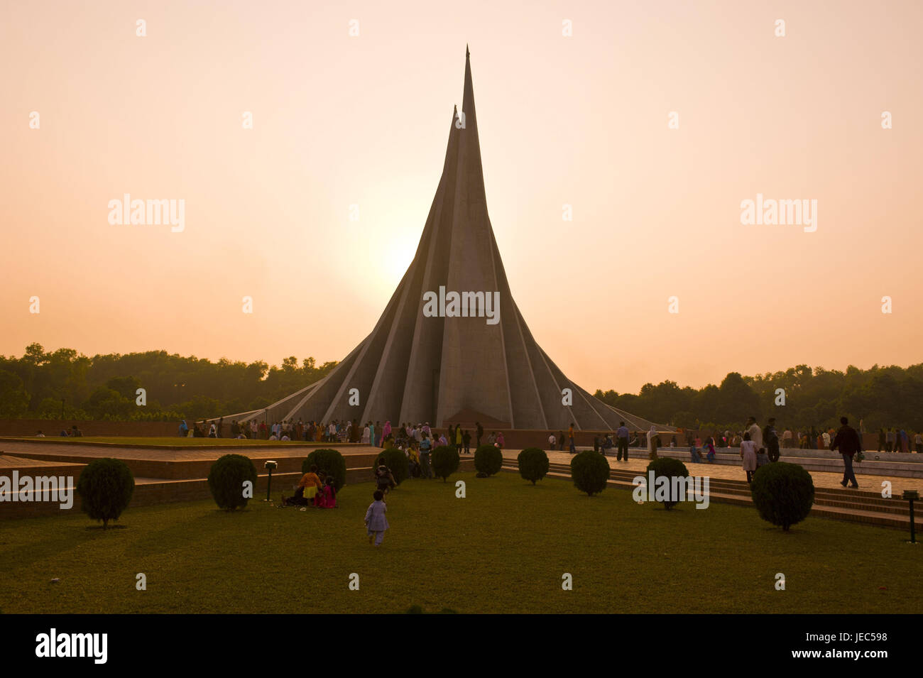 Jatiyo Smriti Soudho (martyr monument), Savar, Bangladesh, Asia Stock ...