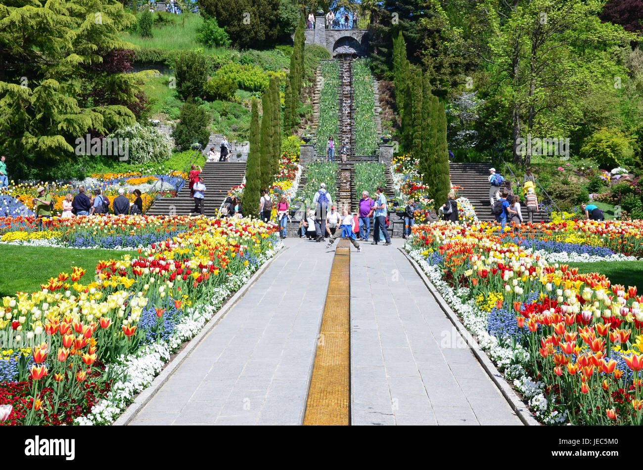 Germany, Baden-Wurttemberg, Lake of Constance, island Mainau, park ...